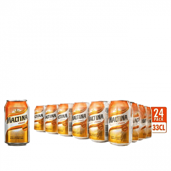 Maltina Classic Can - 330ml Pack Of 24 » 4way Foods Grocery Supermarket ...