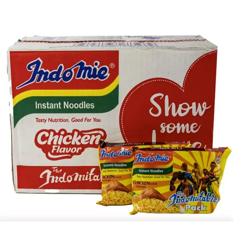 Indomie Instant Noodles Nigerian Chicken Flavour (White Box) 70g Case ...