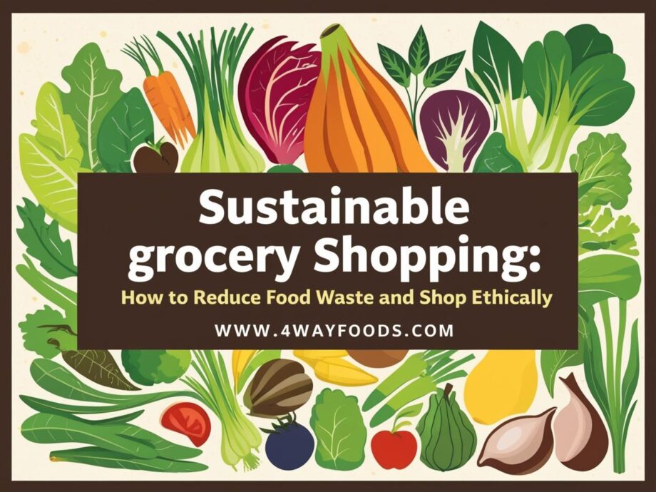 Sustainable Grocery Shopping: Reduce Food Waste & Shop Ethically