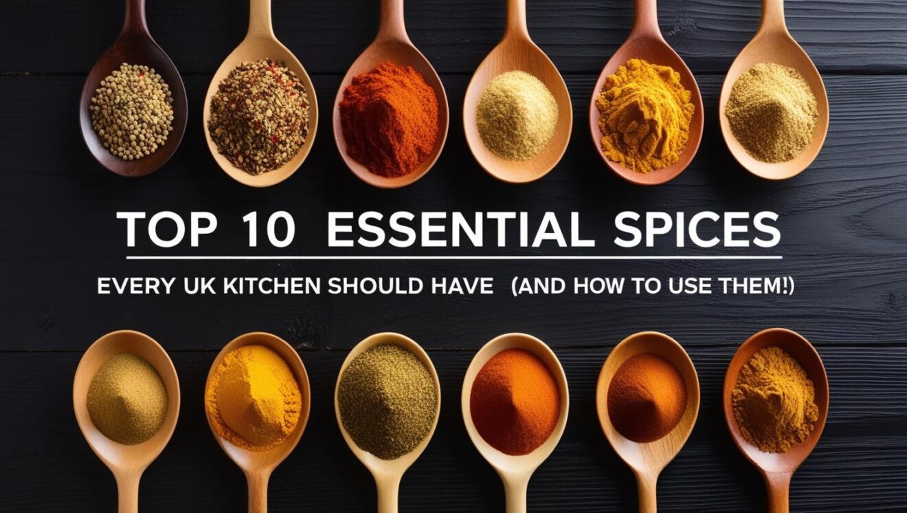 Top 10 Essential Spices Every UK Kitchen Should Have (And How To Use Them!)