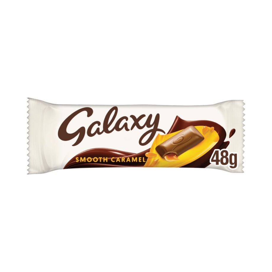 Galaxy Smooth Milk Chocolate Bar Caramel 48g X24 Box » 4way Foods ...