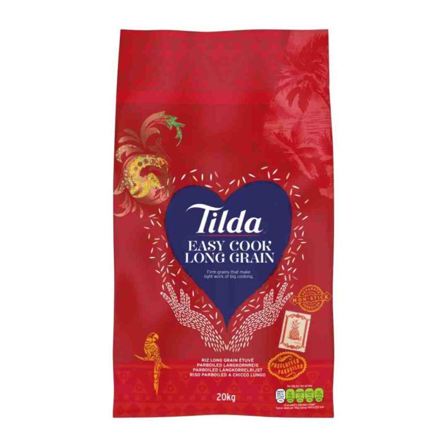 Tilda Easy Cook Long Grain Rice 20kg » 4way Foods Grocery Supermarket ...